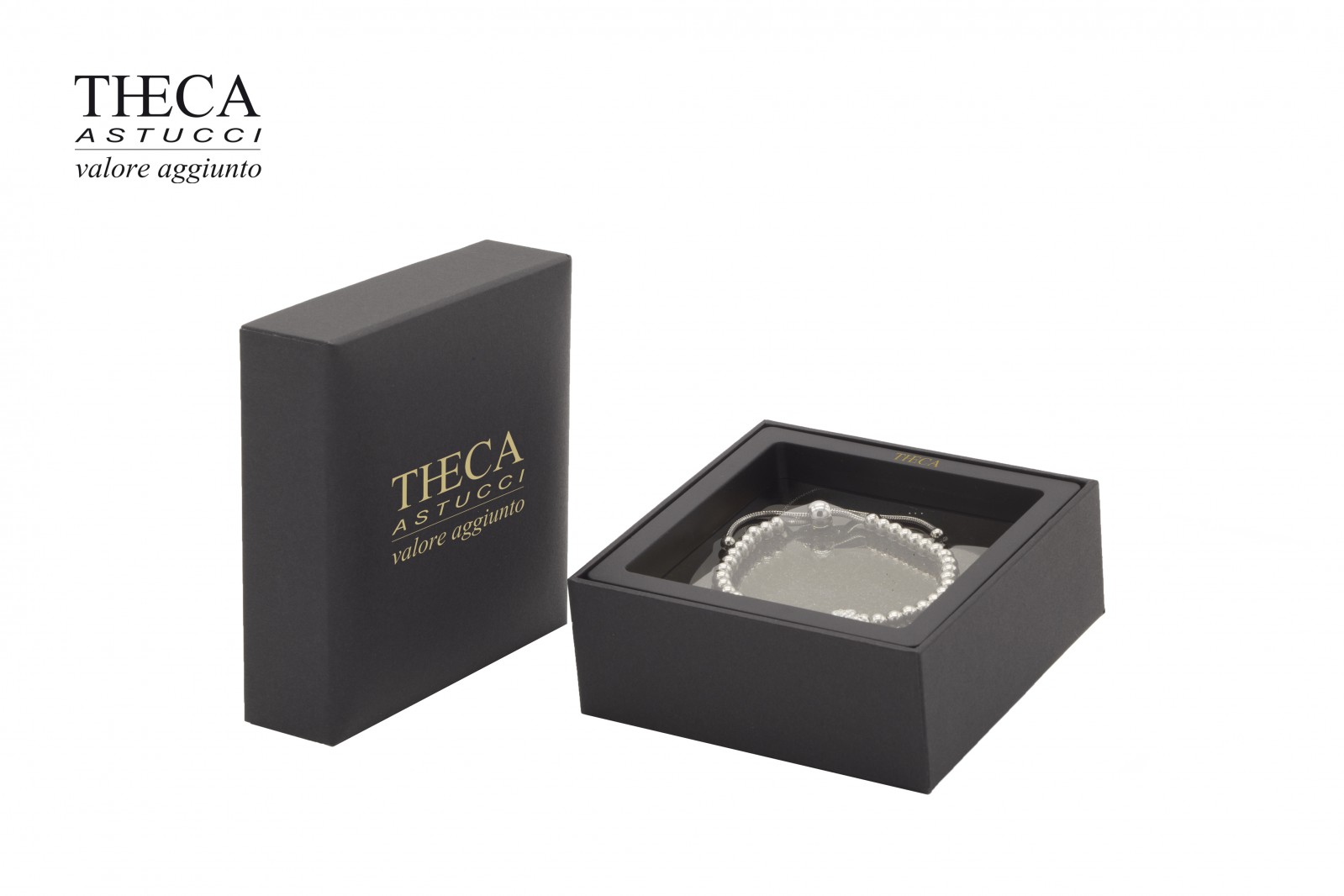 Box with pe membrane 90x90x20 black - Presentation boxes