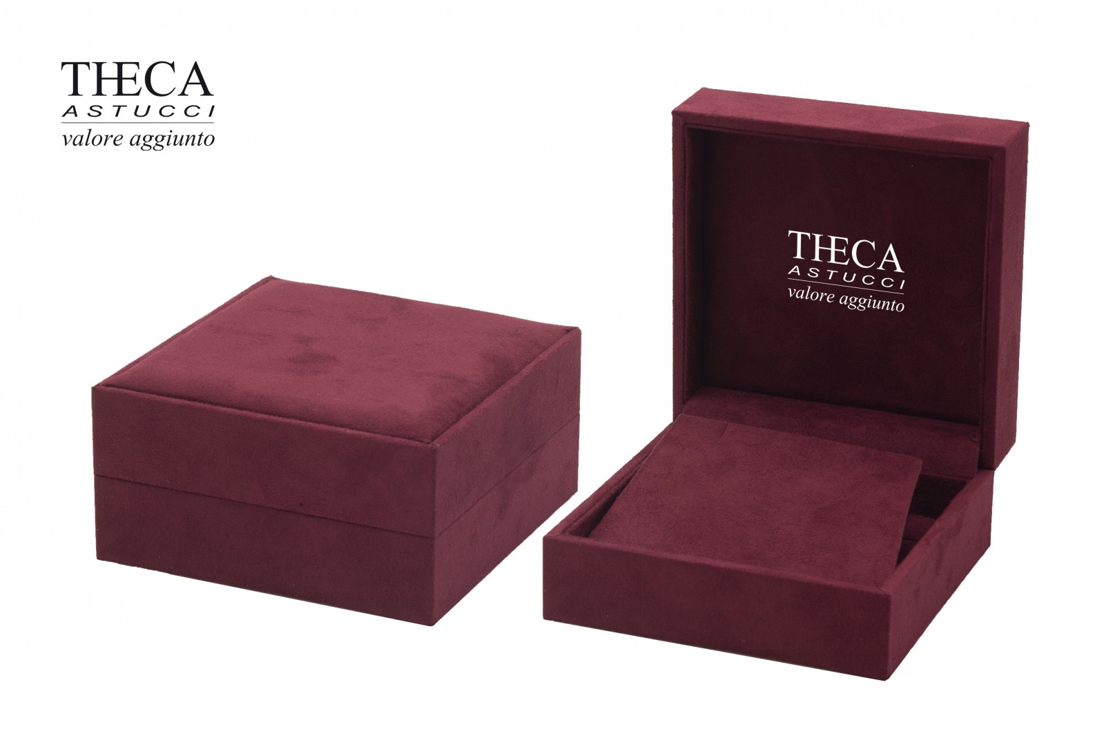 Floyd astuccio per orecchini pendente 104x104x51 amaranto - Astucci per gioielli