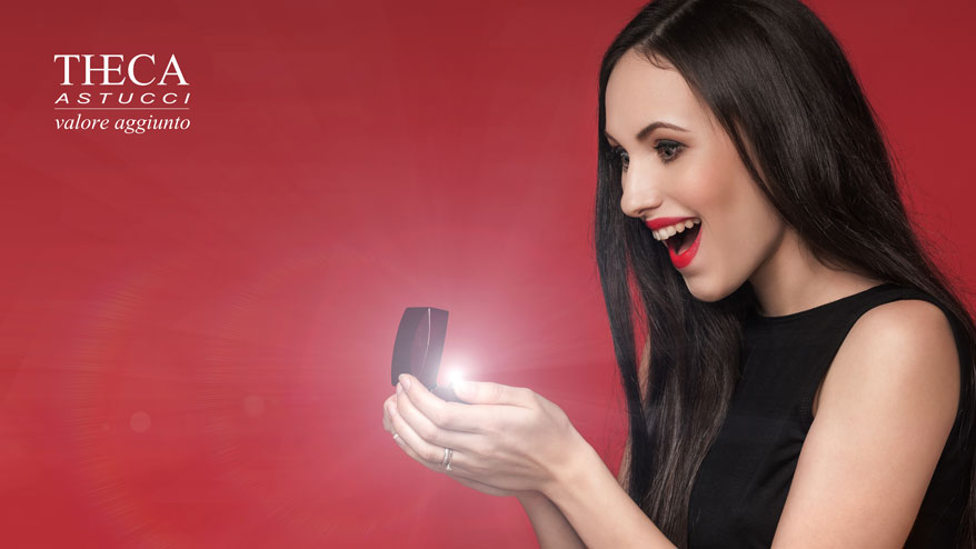 Astucci con led Golden THECA - Theca Astucci